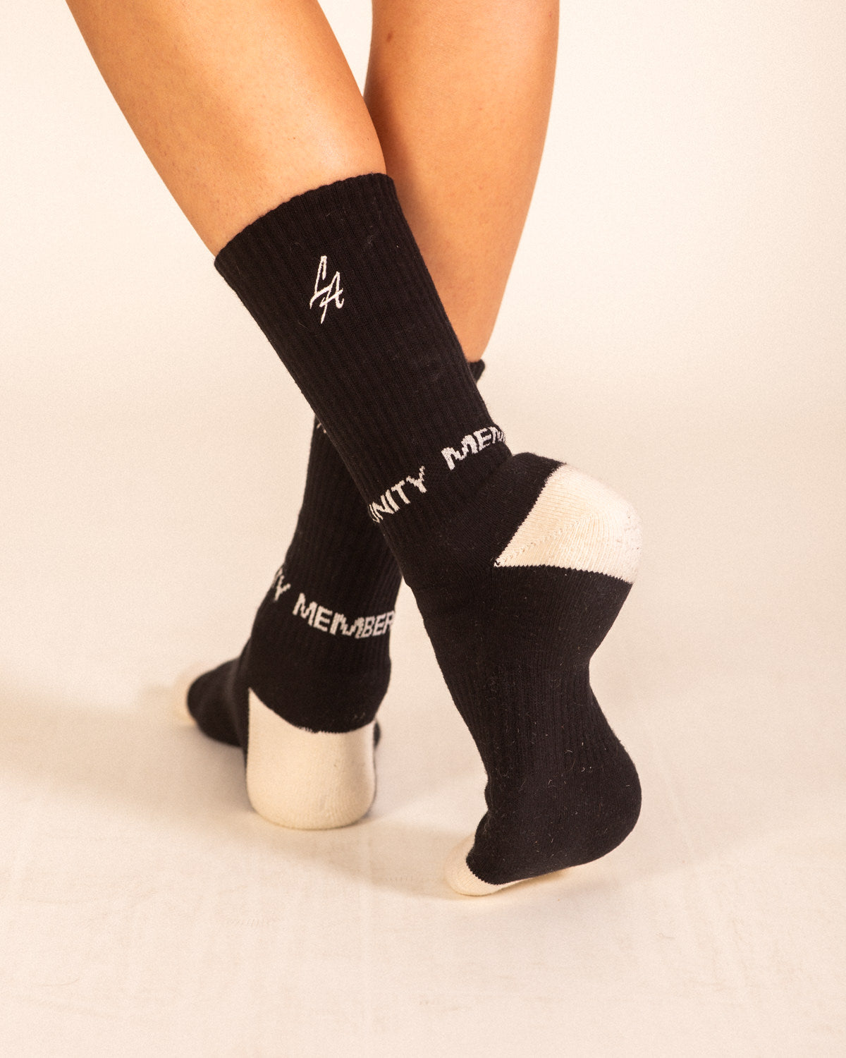 LA Black Socks